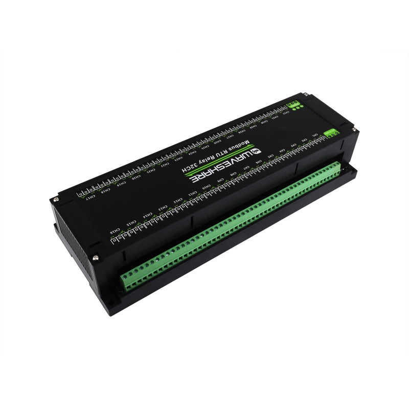 Modbus RTU 32-Ch Relay Module, RS485 Interface, With Multiple Isolation ... Modbus RTU 32-Ch Relay Module, RS485 Interface, With Multiple Isolation ...